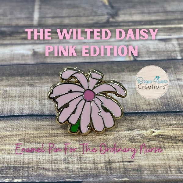 The Wilted Daisy Award Pin - Etsy