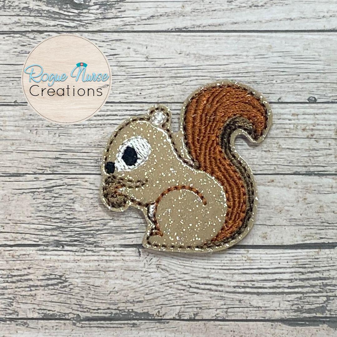 Glitter Squirrel Retractable Badge Reel, Nurse Badge, Teacher Badge ...