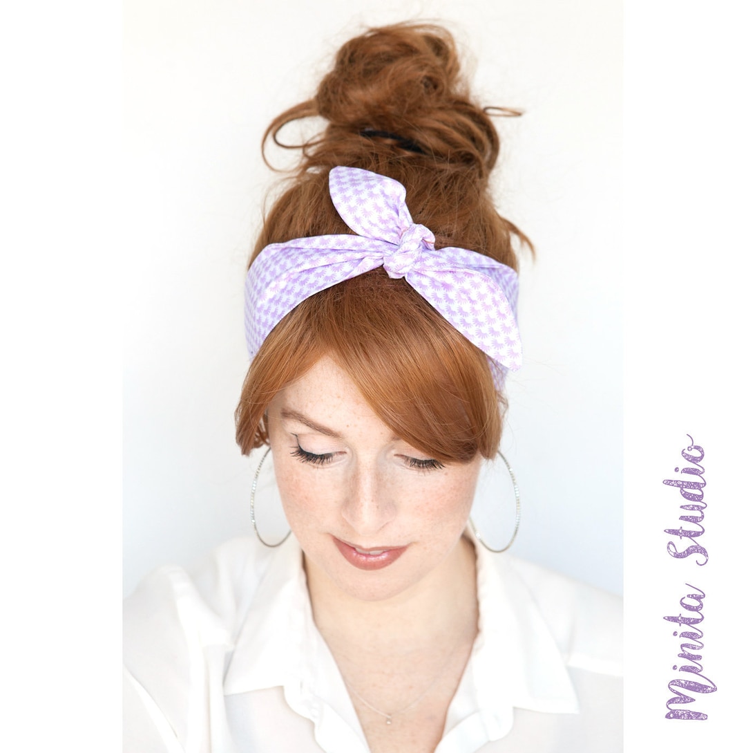 FREE SHIPPING Rising Sun Headband White Headband W Purple Rising Sun ...