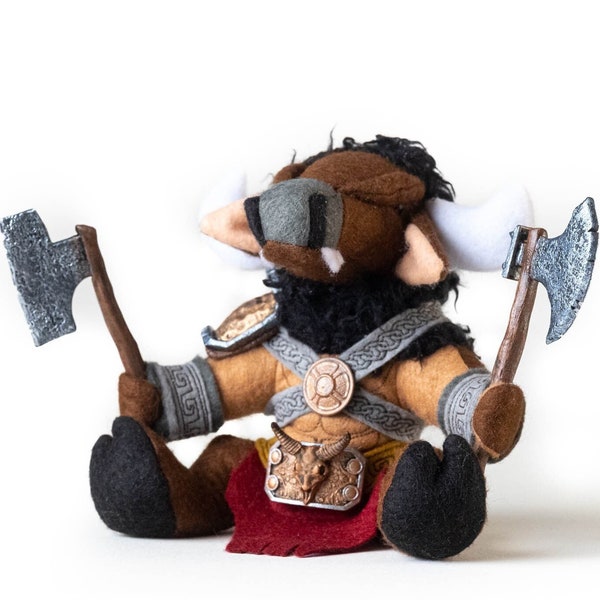 Minotaur Stuffed Animal - Etsy
