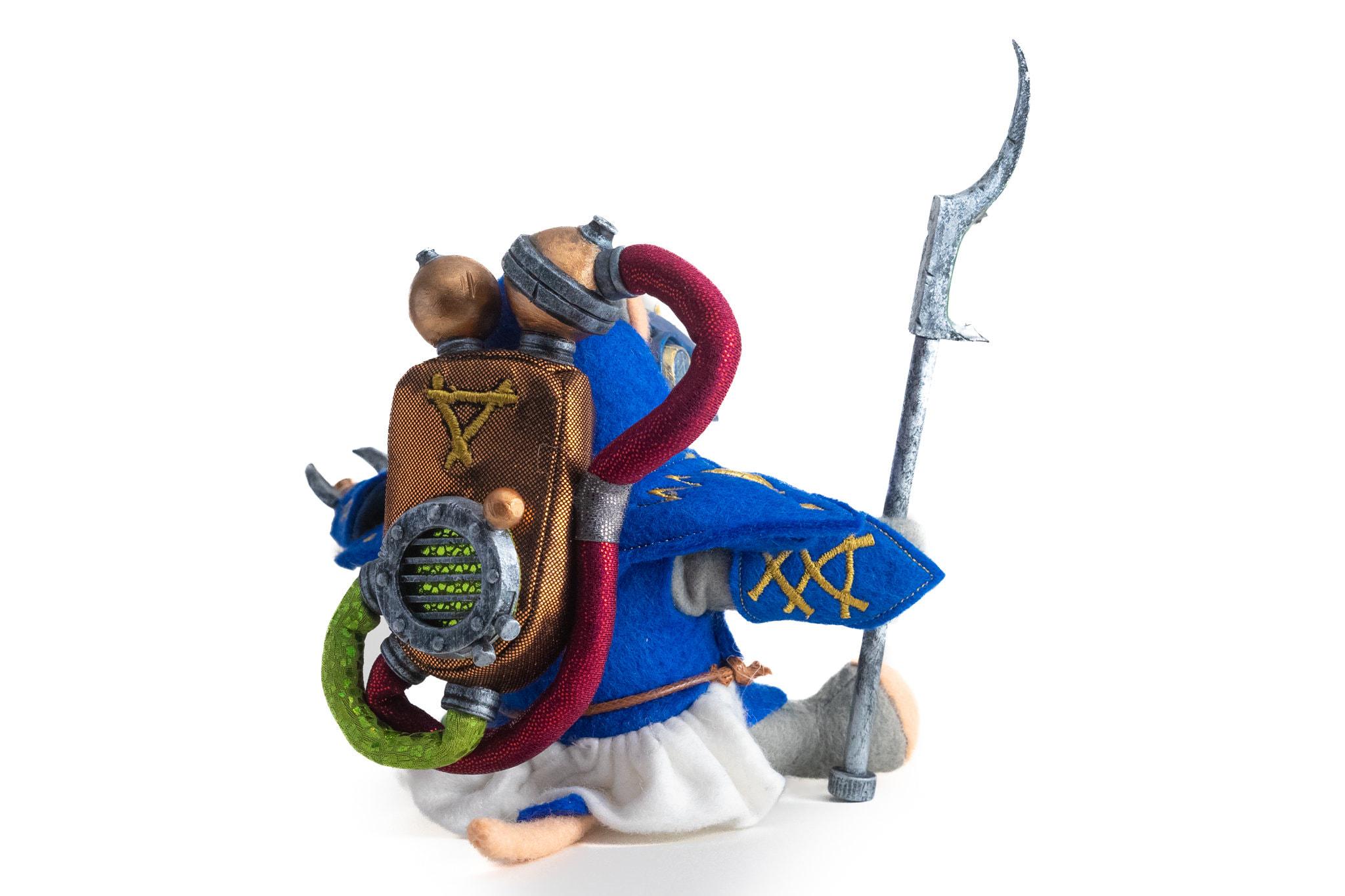 IKIT CLAW - Skaven Lord - Ratmen Plush – Grimdark Handmade Toy ...