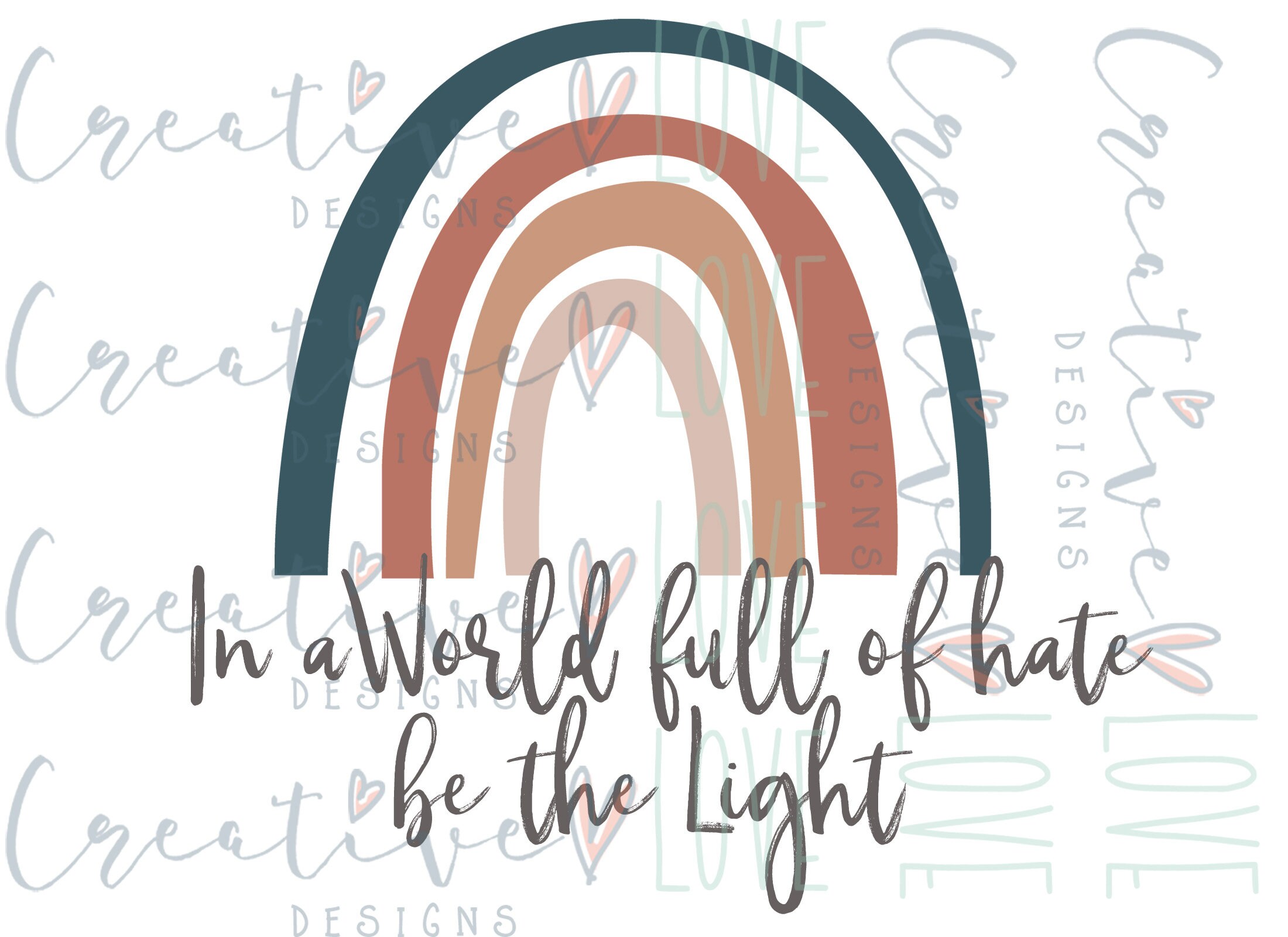 Thomas Rhett | in a World Full of Hate Shirt | Be the Light Sublimation ...