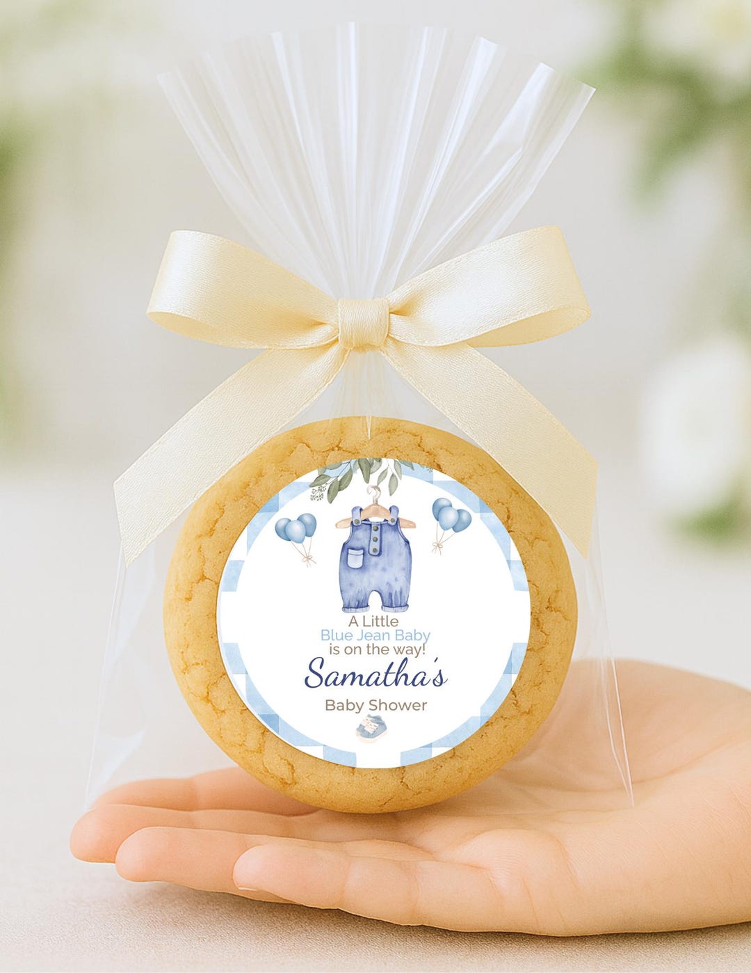 Blue Jean Baby Shower Stickers, Denim Favor Labels, Custom Stickers - Etsy
