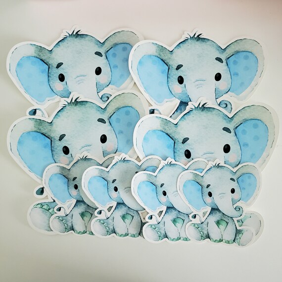 Little Blue Elephant Baby