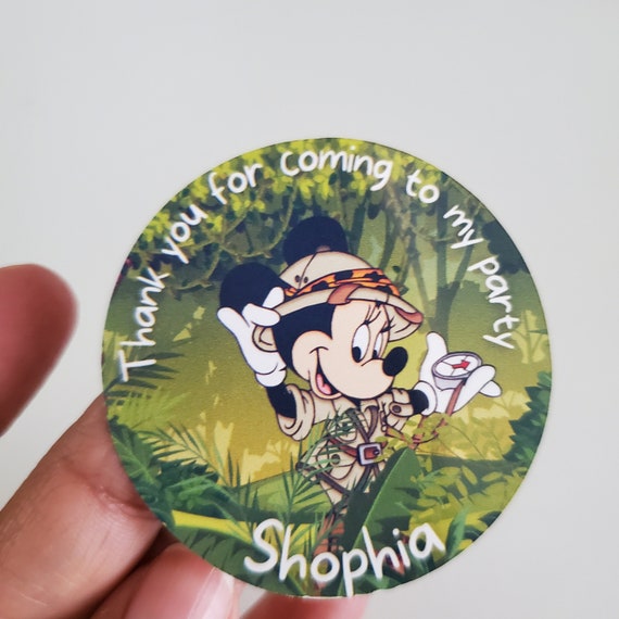 Minnie Mouse safari - Minnie Mouse birthday - 24 Minnie Mouse safari ...