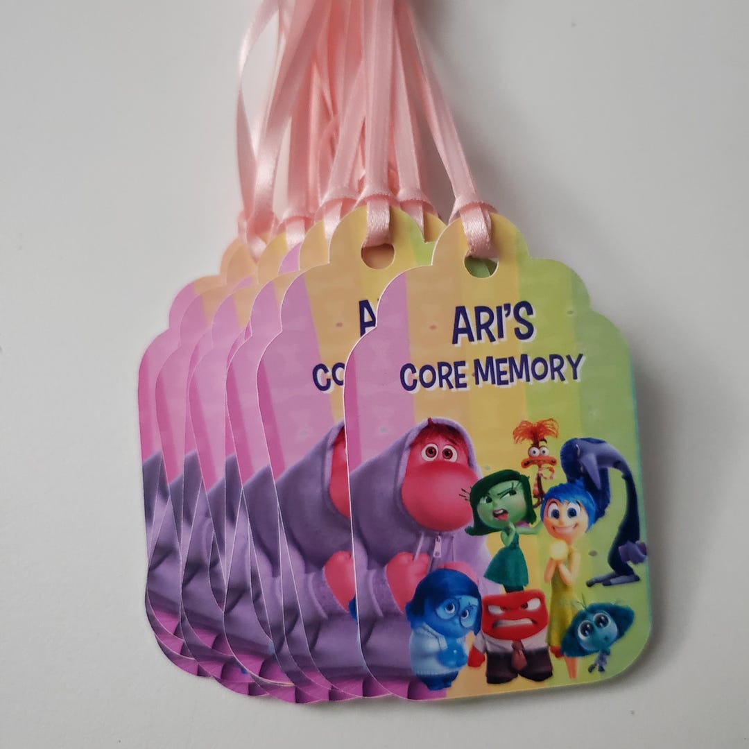 Inside-out Birthday Party, Favor Tags, Inside Out Birthday, Favor Tags ...
