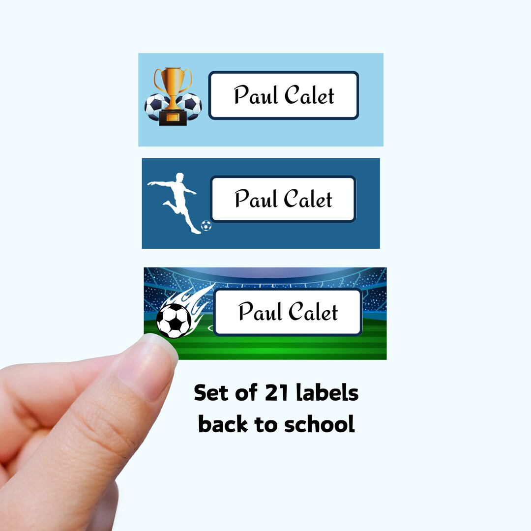 Back to School Labels, School Supplies Label, School Book Label, Kids ...