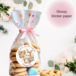 Some Bunny is One, Birthday Bunny Sticker, Pink Bunny Birthday Theme ...