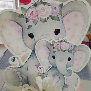 Baby Elephant Baby Shower Girls, Elephant Party Decoration, Elephant ...