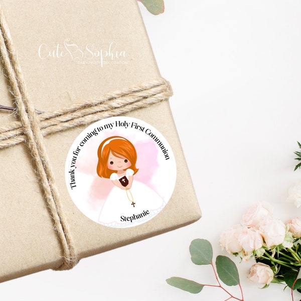 Communion Stickers - Etsy