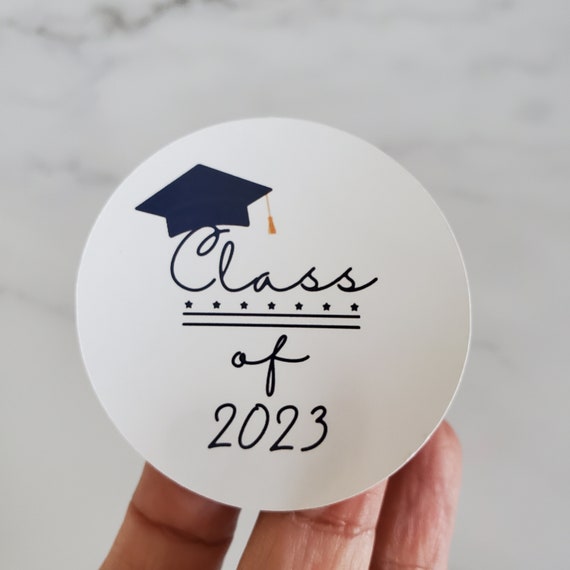 class of 2023 sticker - class of 2023 labels - graduation sticker ...