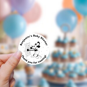 Mickey Mouse Thank You Sticker, Sketch Mikey Birthday, Mickey 1st ...