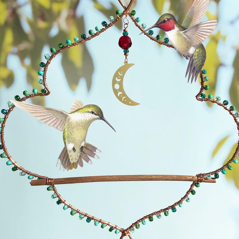 Hummingbird Swing - Etsy
