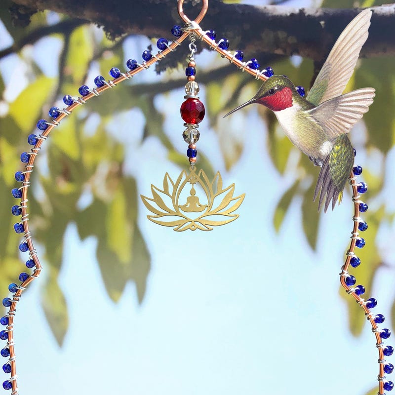 Hummingbird Swing - Etsy