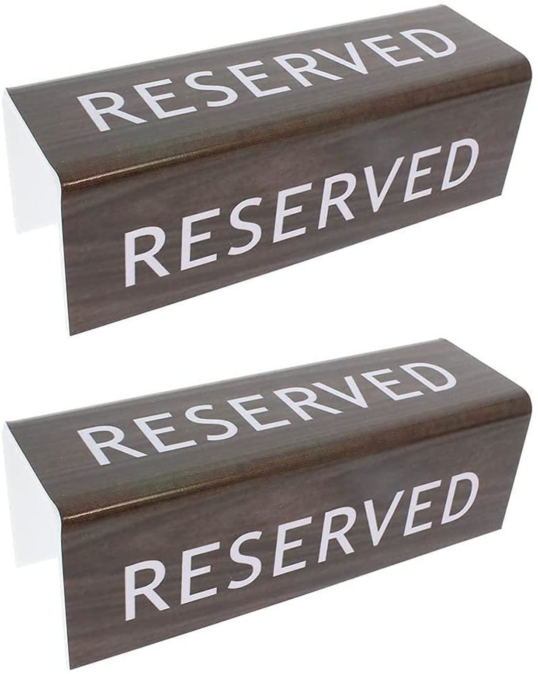 Set of 2 Reserved Signs, Reserved Seating, Reserved Table Signs - Etsy