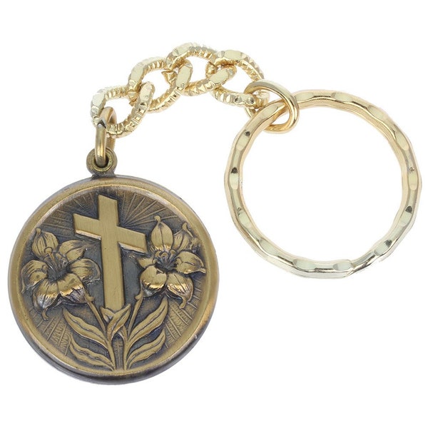 Cross Key Chains - Etsy