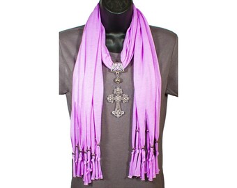 Cross Scarf - Etsy