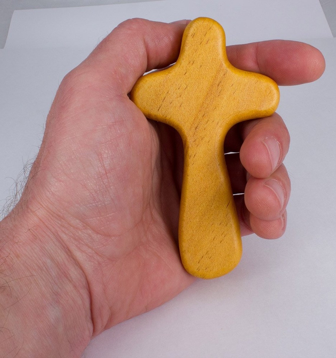 2 Wood Crosses Comfort Cross Holding Cross Palm Cross - Etsy