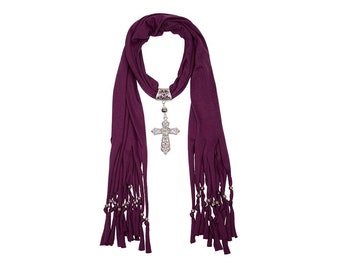 Cross Scarf | Etsy
