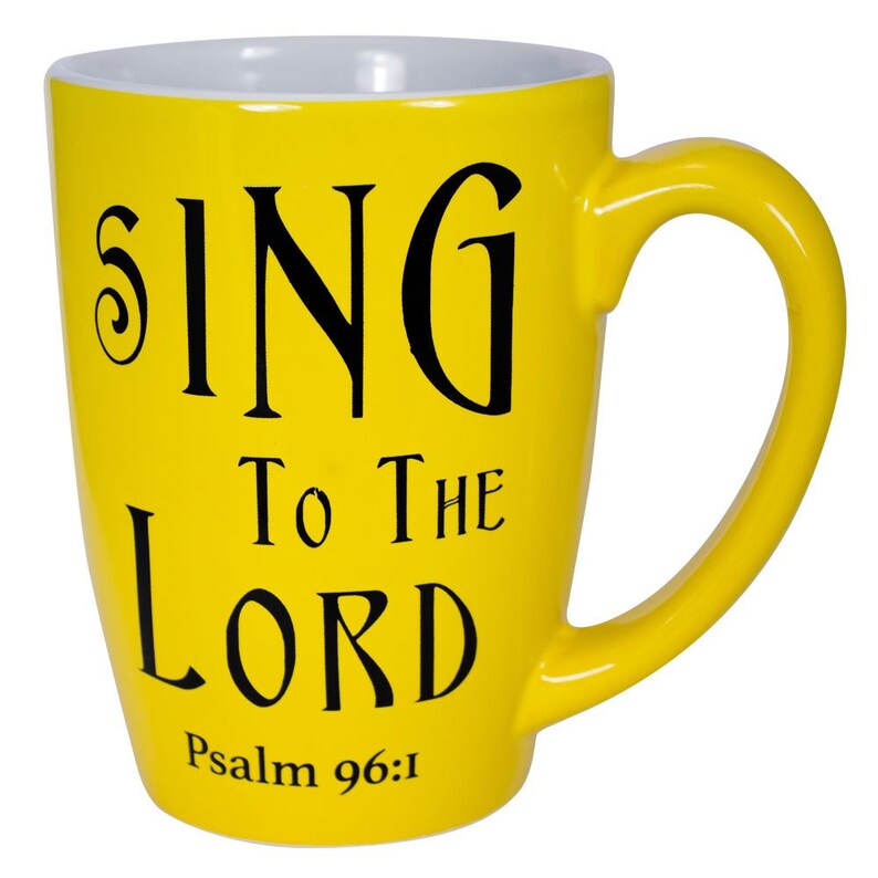 Large Ceramic Christian Bible Quote Coffee Mugs Christian | Etsy