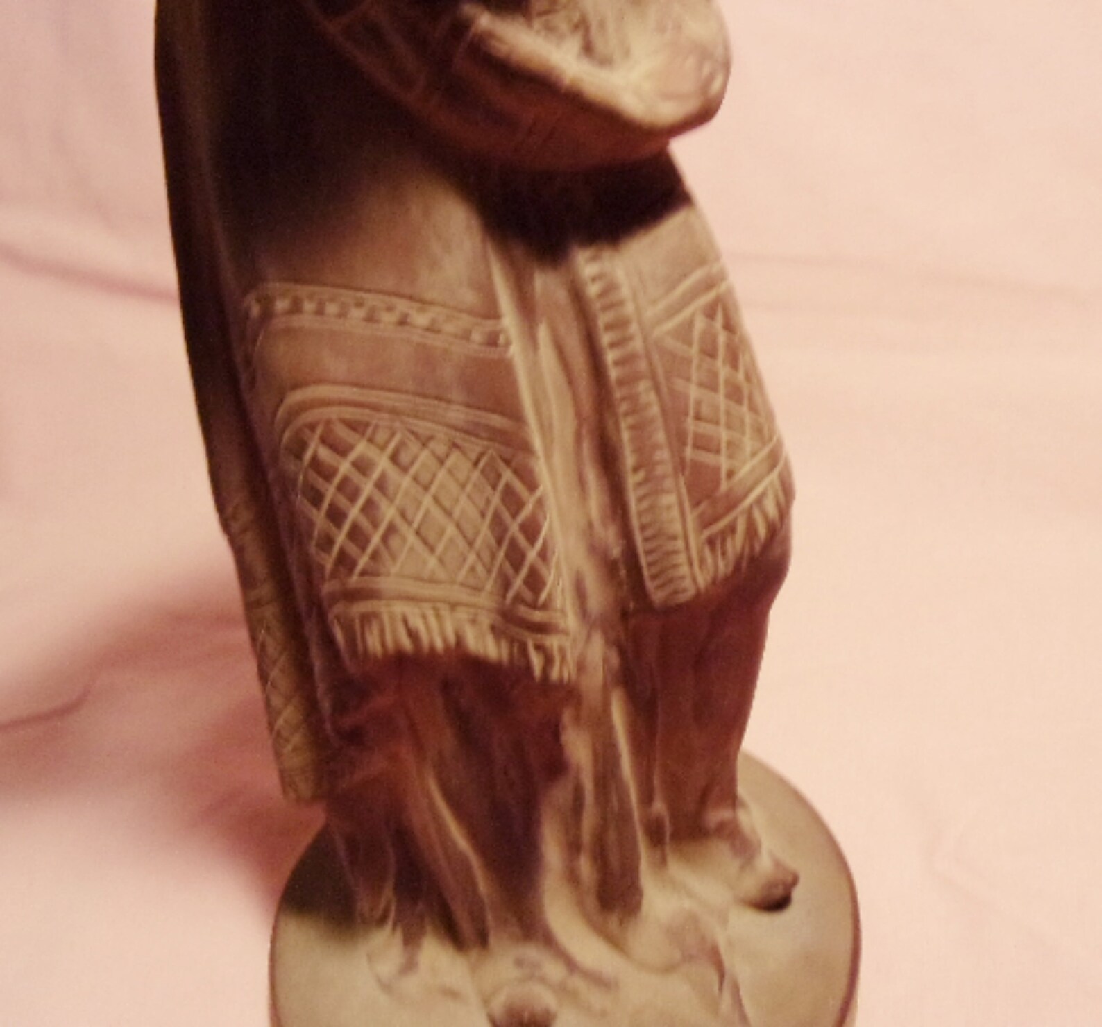 Vintage Porcelain Large Mud Figure Oriental Woman - Etsy