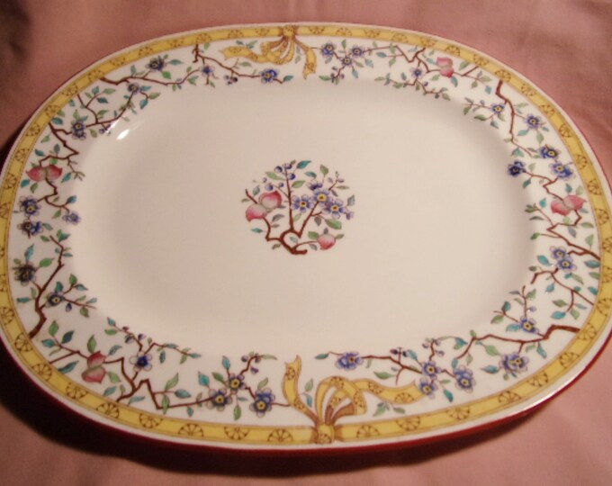 Antique Minton Large 13" Platter Pattern #B632 - Etsy