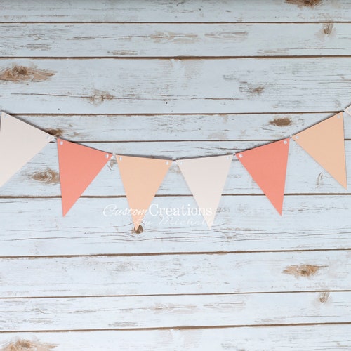 Peach Printable Banner Peach Party Decorations Sweet as a | Etsy