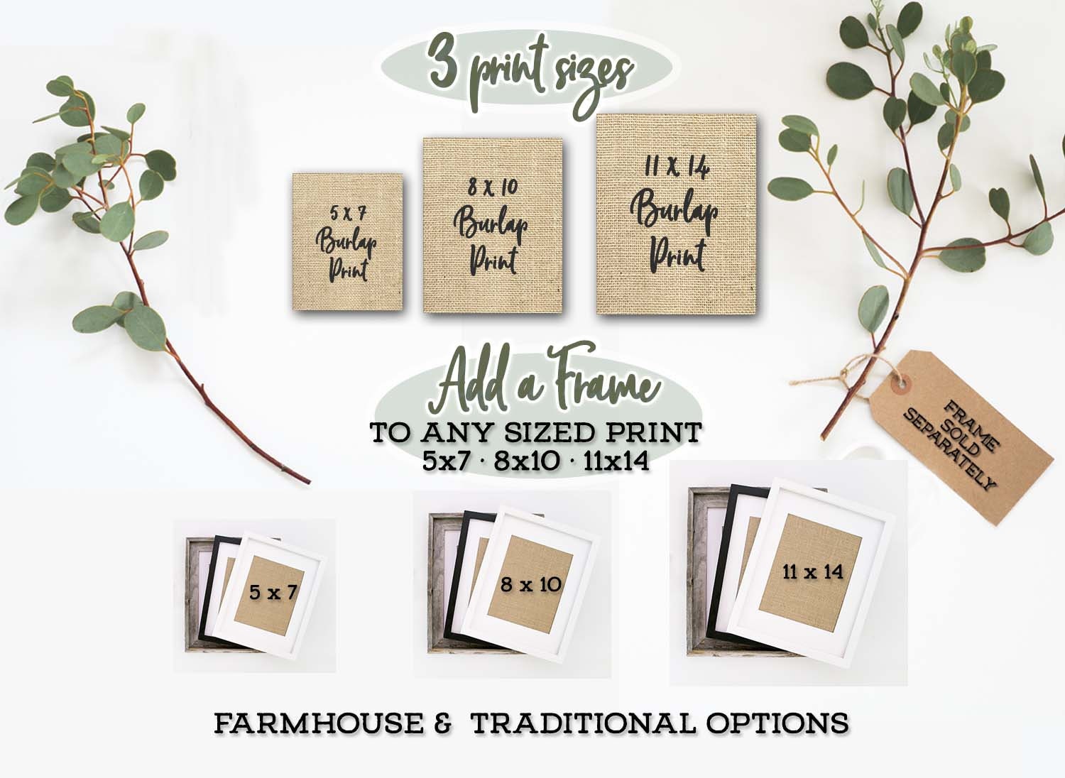 Personalized Burlap Sign Burlap Wedding Print Bridal Shower | Etsy