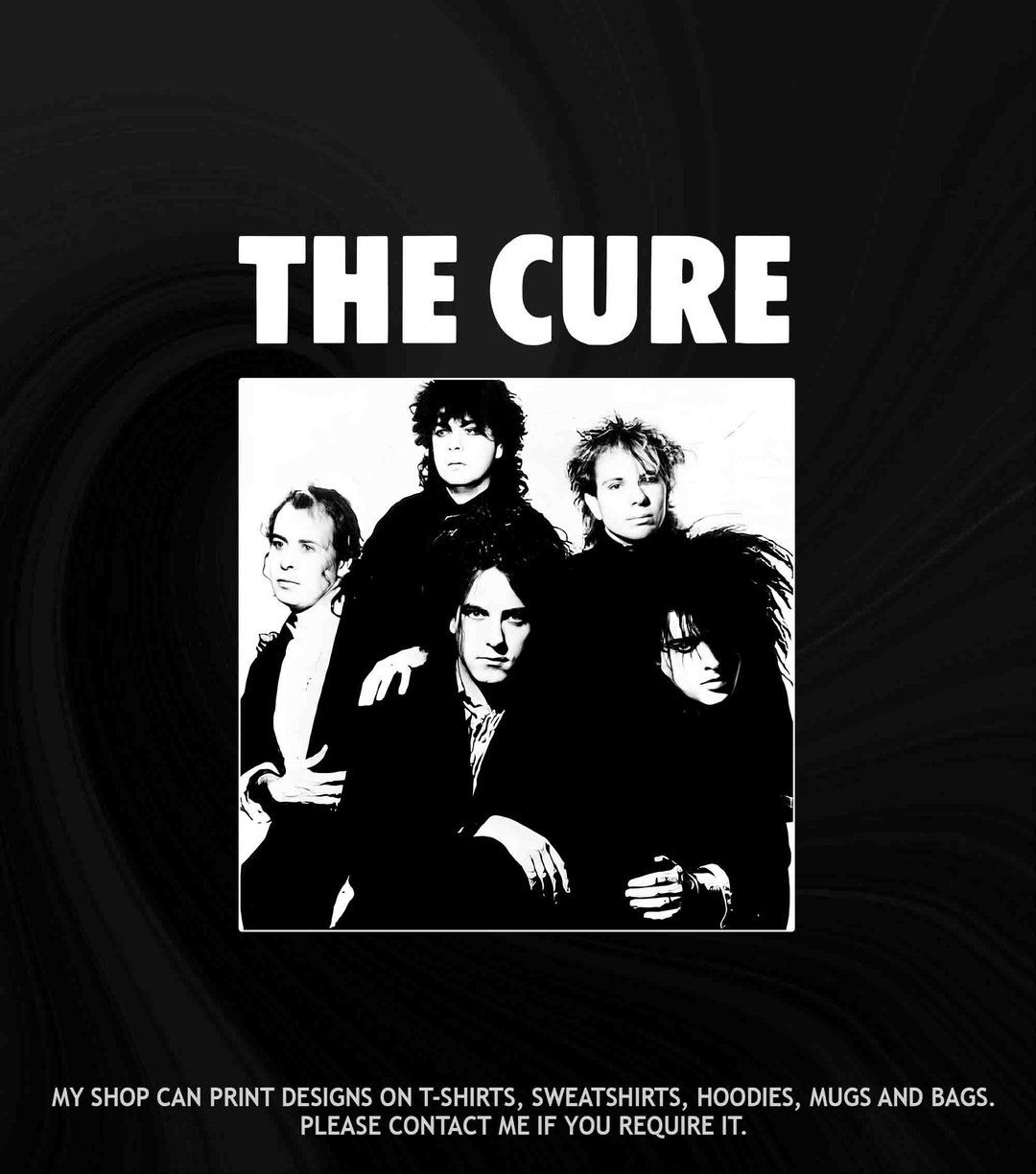 The Cure Png, the Cure Tour Digital, Simon Gallup Svg, Cricut, the Cure Png, the Cure Pdf ...
