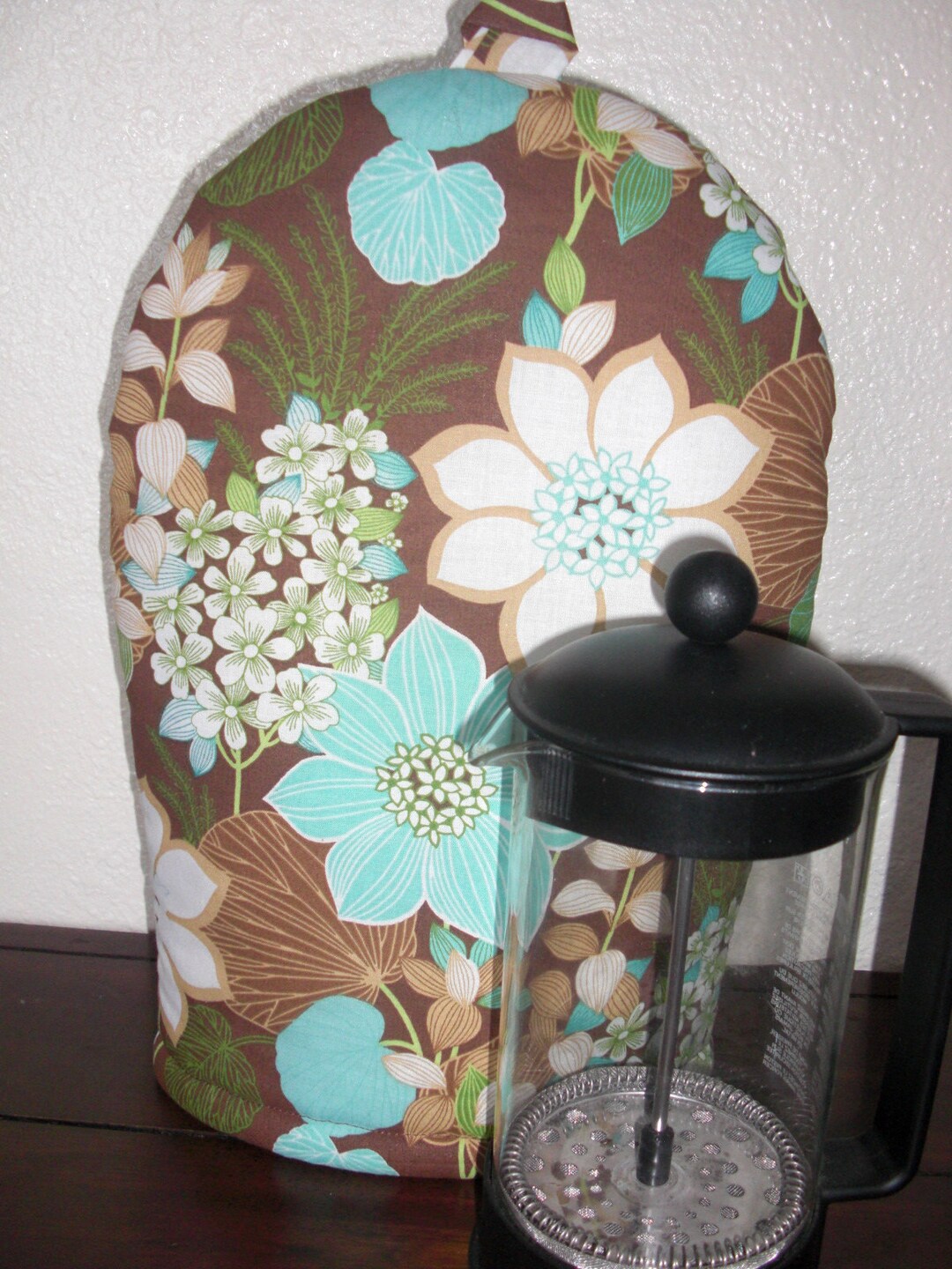 French Press Coffee Cozy Cafetaire Cover Double Insulated - Etsy