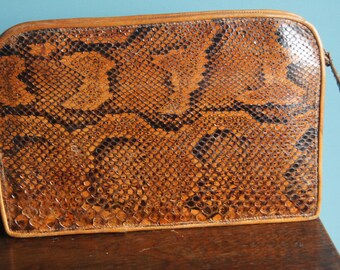Snakeskin bag | Etsy