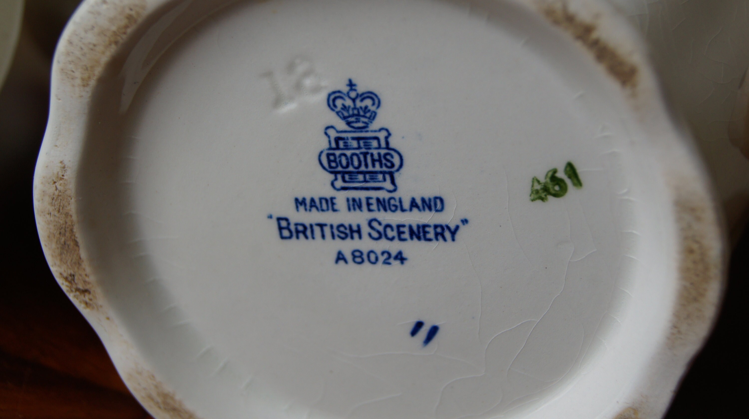 British Scenery Booths A8024 Tea Pot Made in England - Etsy