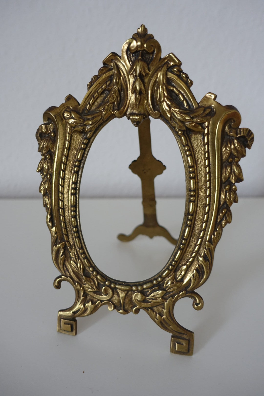 Antique French Bronze Frame Signed - Etsy