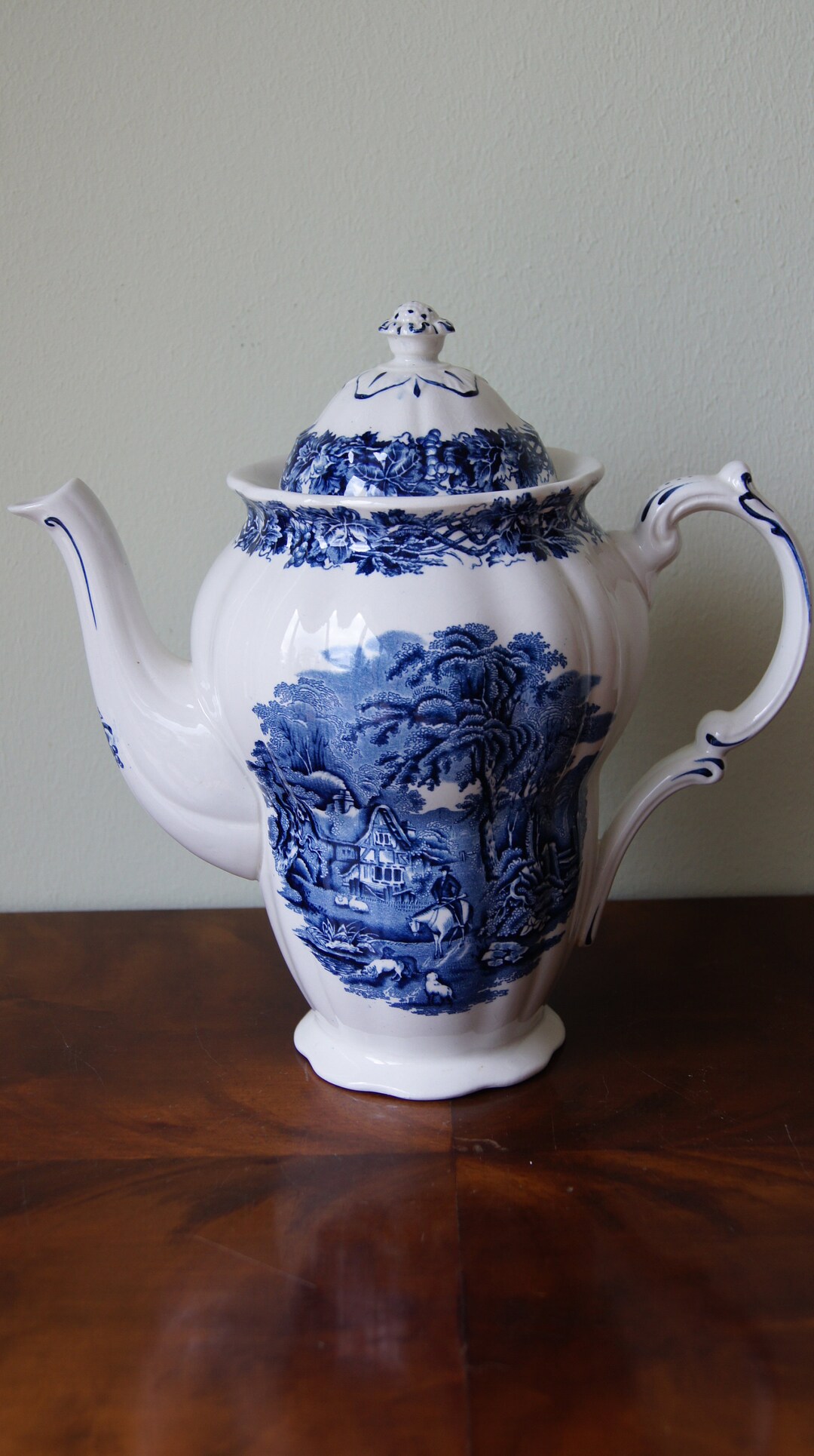 British Scenery Booths A8024 Tea Pot Made in England - Etsy