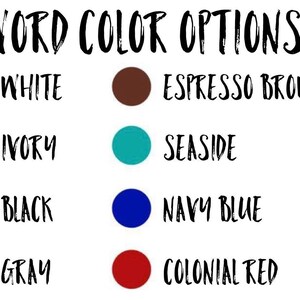 Custom Order Sign / Custom Word Sign / Personalized Sign / You Choose ...