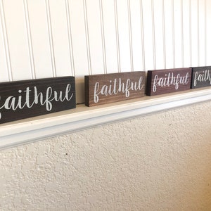 Small Personalized Wood Sign / Small Wedding Sign / Custom Word Sign ...