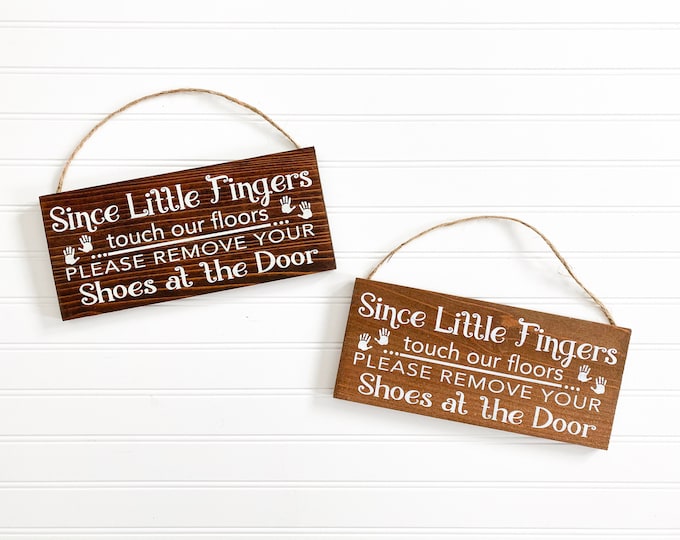 Cute Shoes Take Them off Front Door Sign, Shoes off Door Sign, Welcome ...