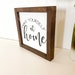 Make Yourself at Home Farmhouse Style Framed Wooden Decor Sign / Home ...