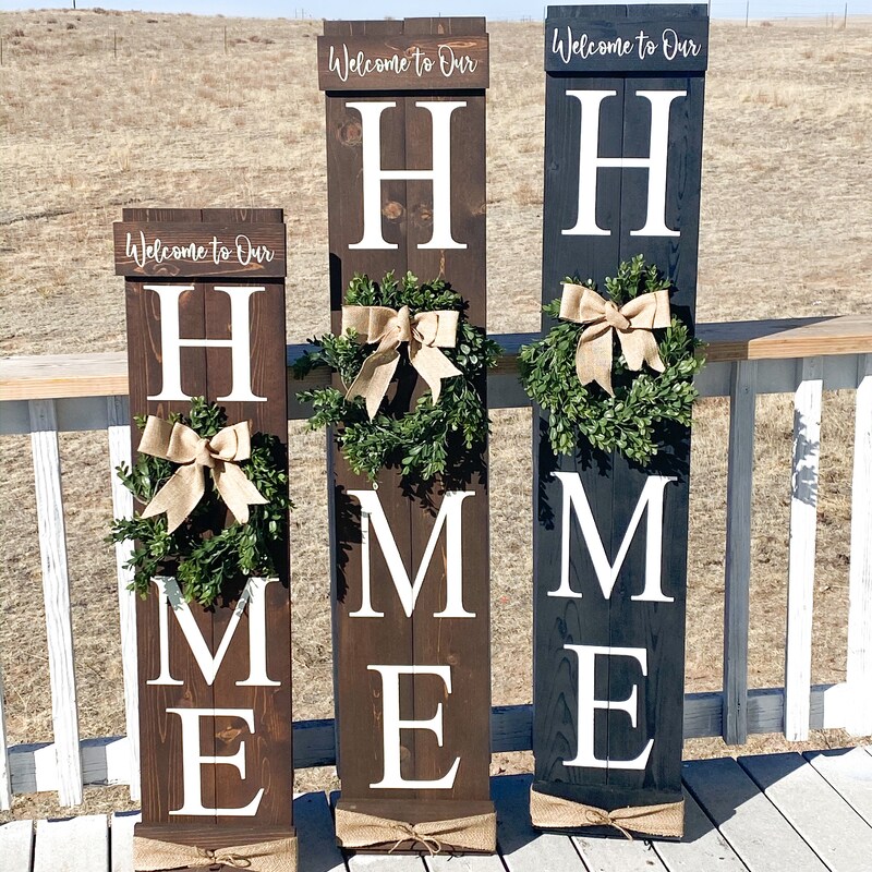 Burlap Welcome Sign - Etsy