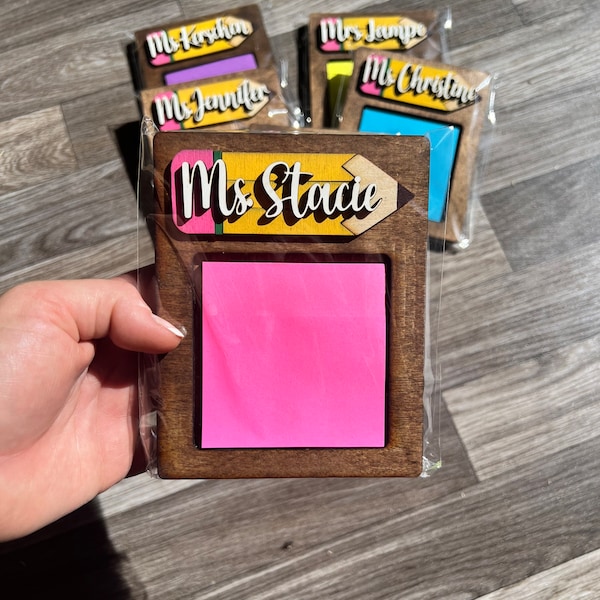Personalized Sticky Notes - Etsy