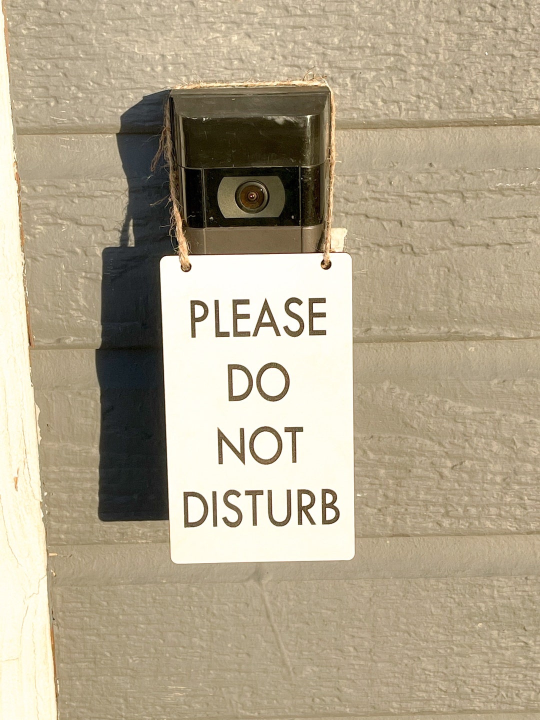 Engraved Wooden 'do Not Disturb' Door Sign - Etsy