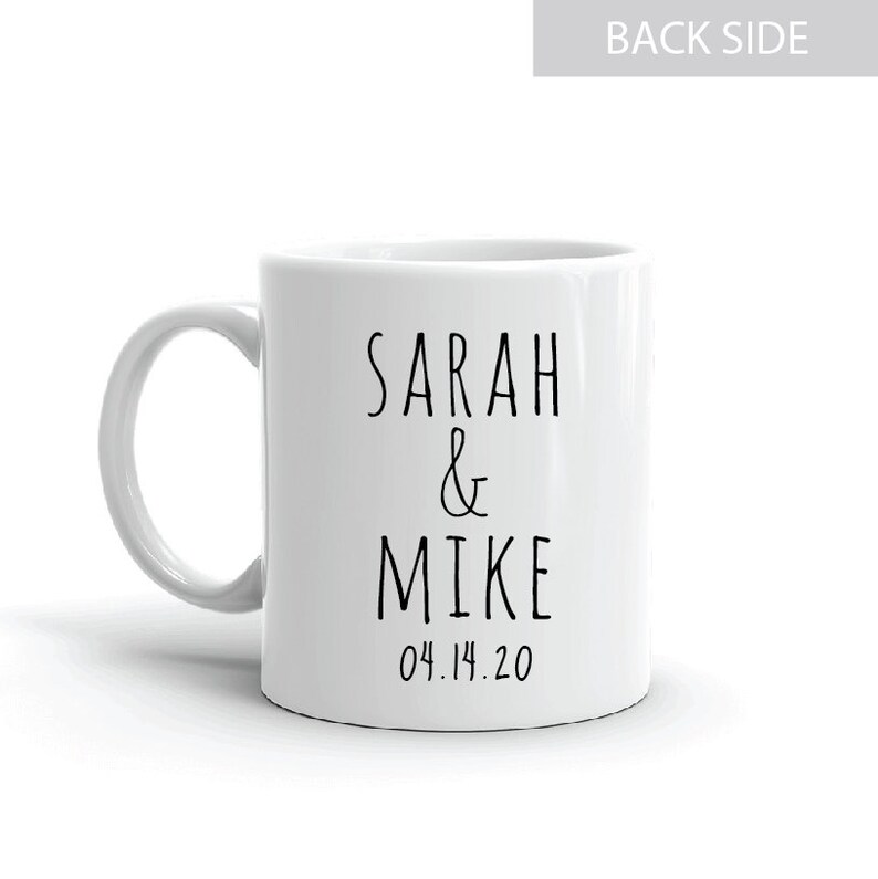 Engagement Mugs Engagement Announcement Idea Engagement - Etsy