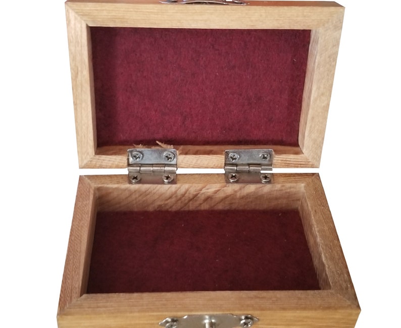 Custom Size Guitar Pick Box, Small Guitar Box, Trinket Box, Box With ...