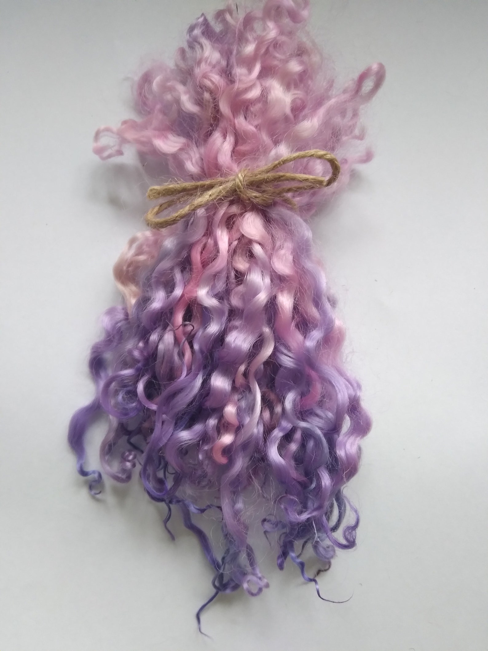 5 Colour Wool Locks Box for Felting Fibre Arts and Doll Hair - Etsy UK