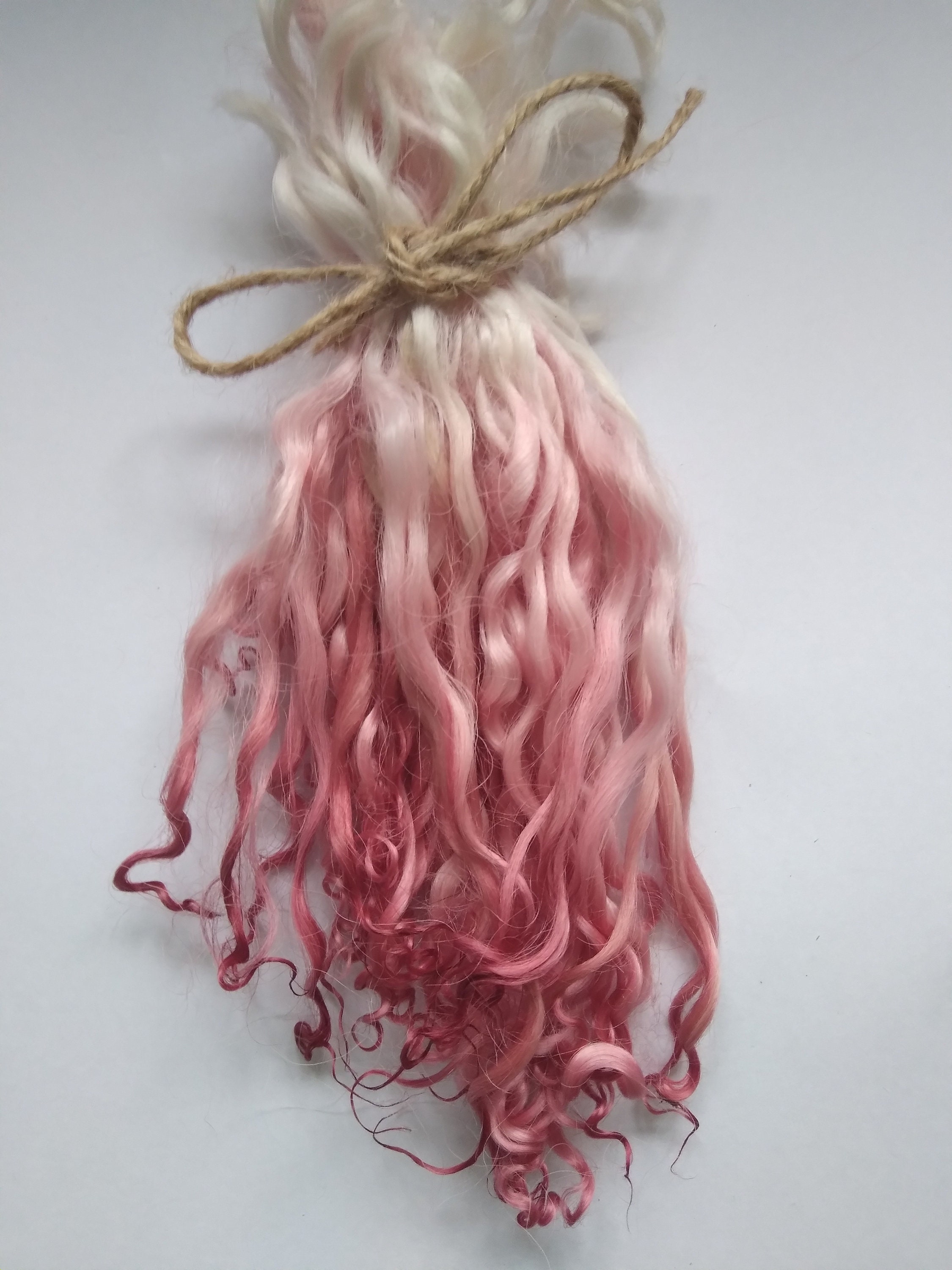 5 Colour Wool Locks Box for Felting Fibre Arts and Doll Hair - Etsy UK