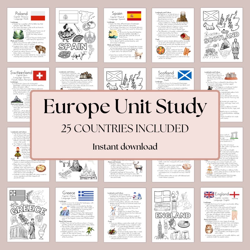 Unit Study Homeschool - Etsy