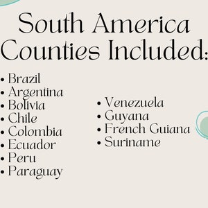 Printable South America Countries Coloring Book Sheets for Kids ...