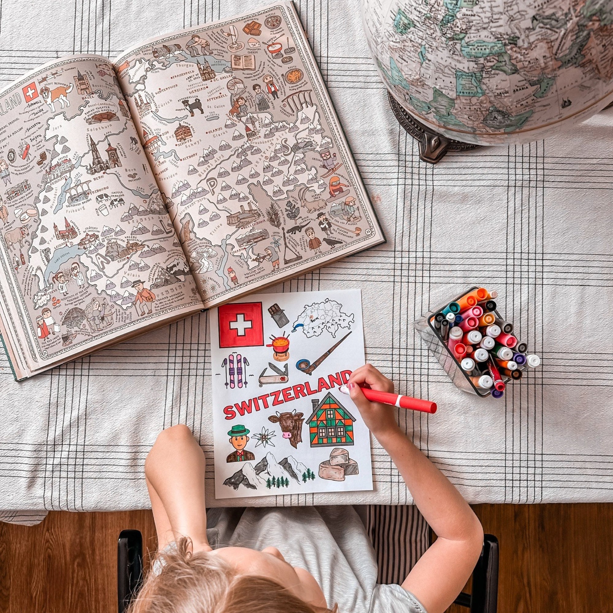 Printable Europe Countries Coloring Book Sheets for Kids Homeschool ...