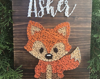 Fox string art | Etsy