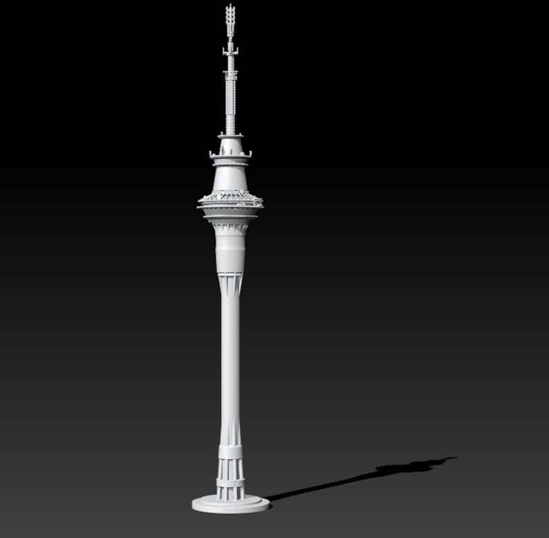 Auckland Sky Tower - Architectural Model Ready for 3D Printing - Etsy